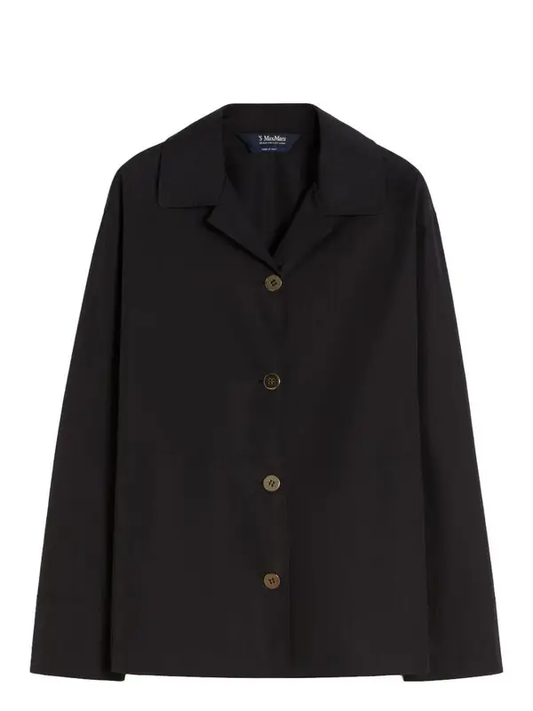 Max Mara Cotton Poplin Shirt - Black