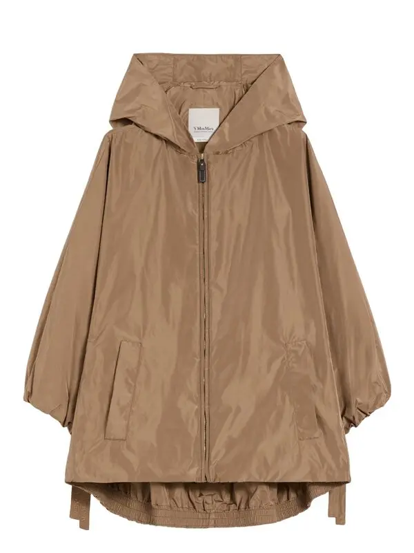 Max Mara Water-repellent Taffeta Jacket - Camel