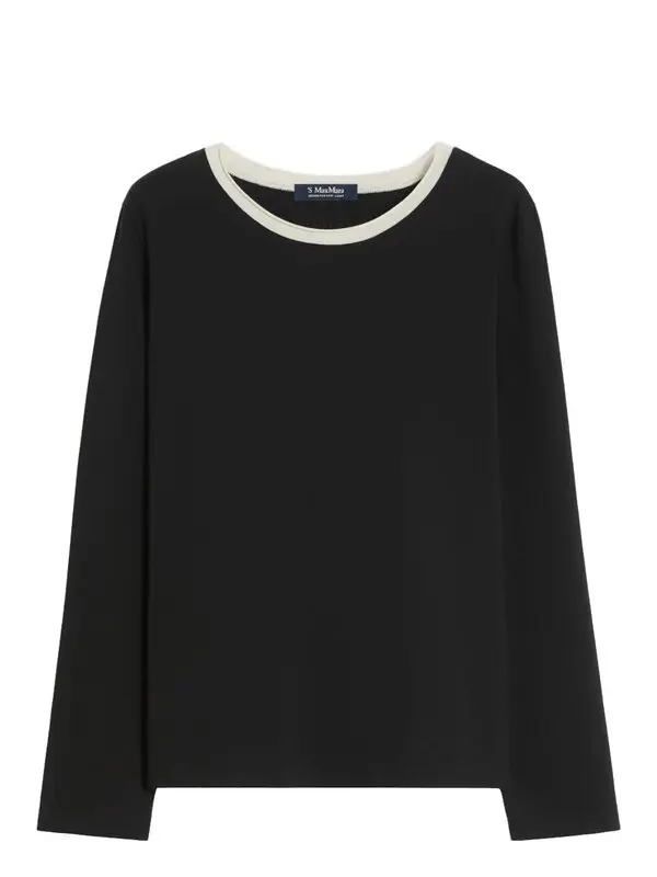 Max Mara Basic Jersey T-shirt - Black