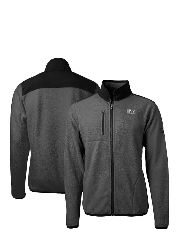 Cutter & Buck Ivy League Cascade Eco Sherpa Fleece Full-zip Jacket - Gray