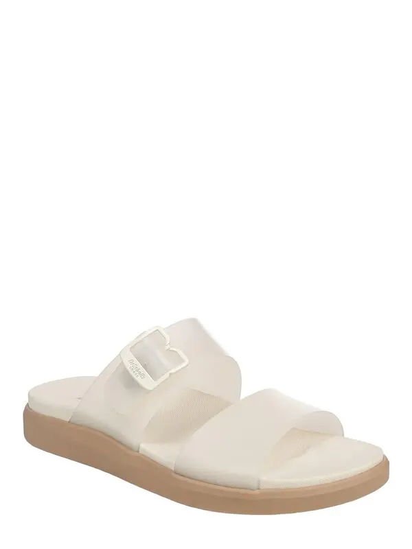 Dr. Scholl'S Double Strap Slide Sandal - Off White