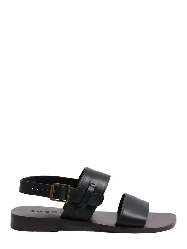Soeur Douglas Buckled Sandals - Black