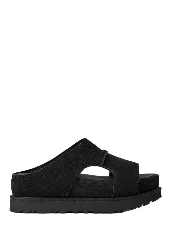 UGG Goldenstar Hi Cutout Slide - Black