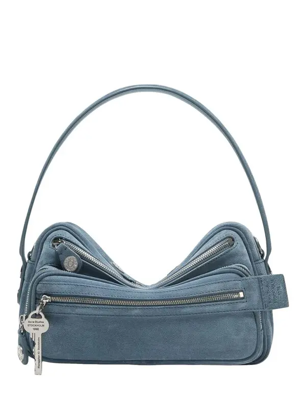 Acne Studios Bag Camero Party Suede - Denim