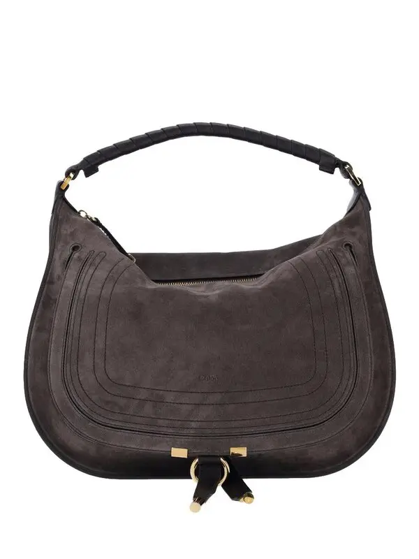 Chloé Marcie Shoulder Bag - Brown