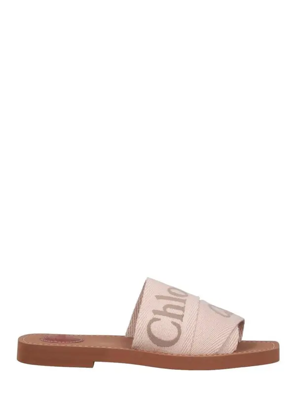 Chloé Woody Sandals - Beige