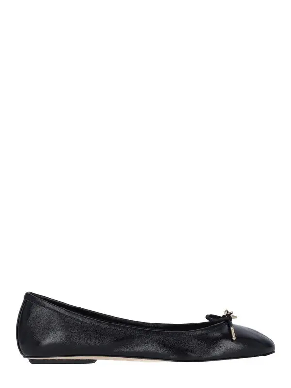 Chloé Iris Bow Ballet Flats - Black