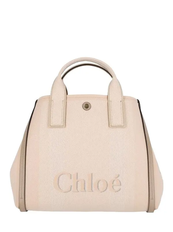 Chloé Carry Tote Bag - Cream