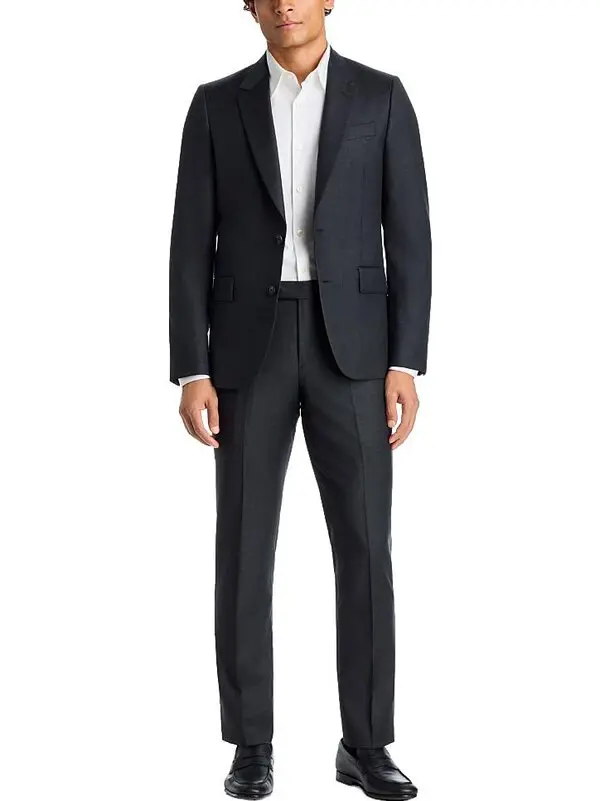 Paul Smith Soho Canvas Sharkskin Extra Slim Fit Suit - Charcoal