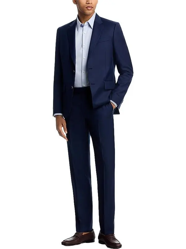 Paul Smith Soho Canvas Sharkskin Extra Slim Fit Suit - Navy