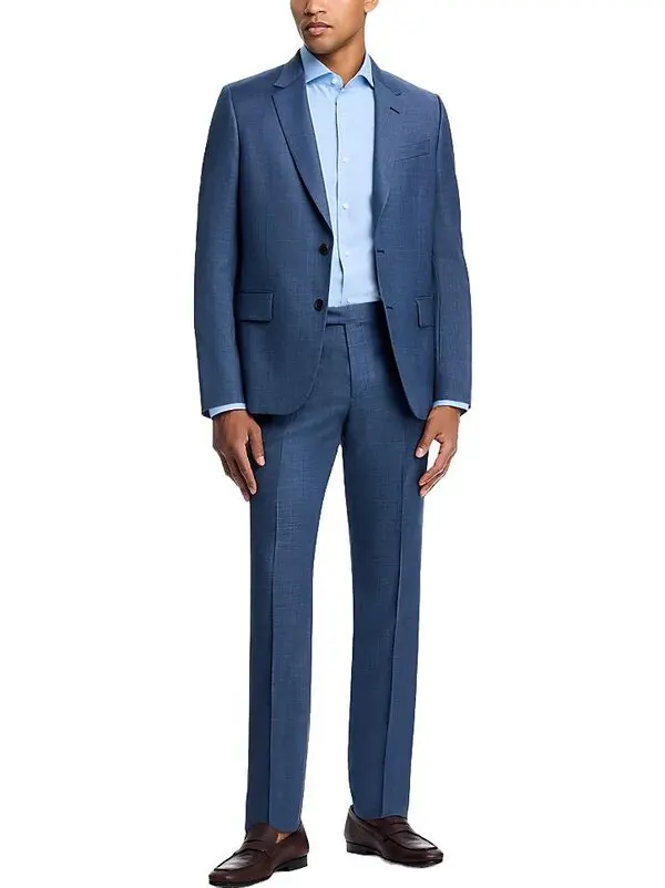Paul Smith Soho Sharkskin Extra Slim Fit Suit - Blue