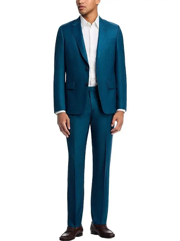 Paul Smith Soho Sharkskin Extra Slim Fit Suit - Petrol