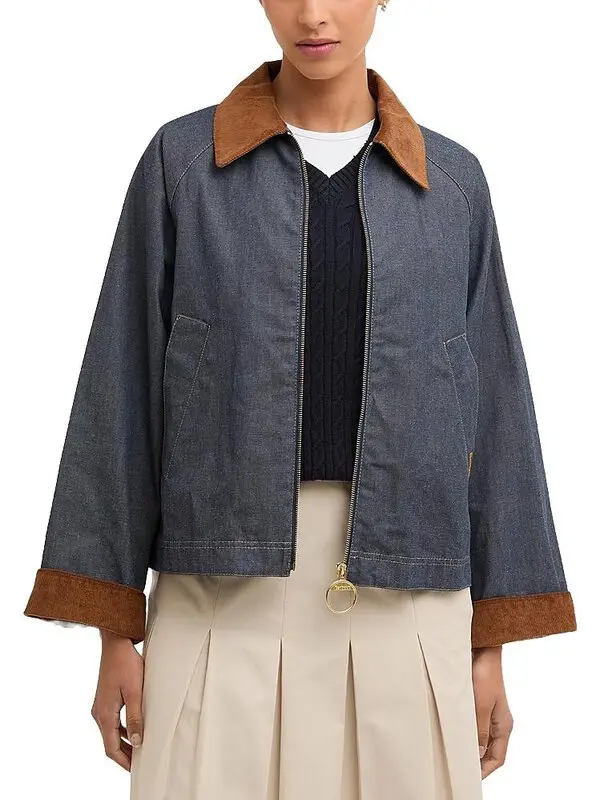 Barbour Freckleton Casual Jacket - Indigo/ Dress
