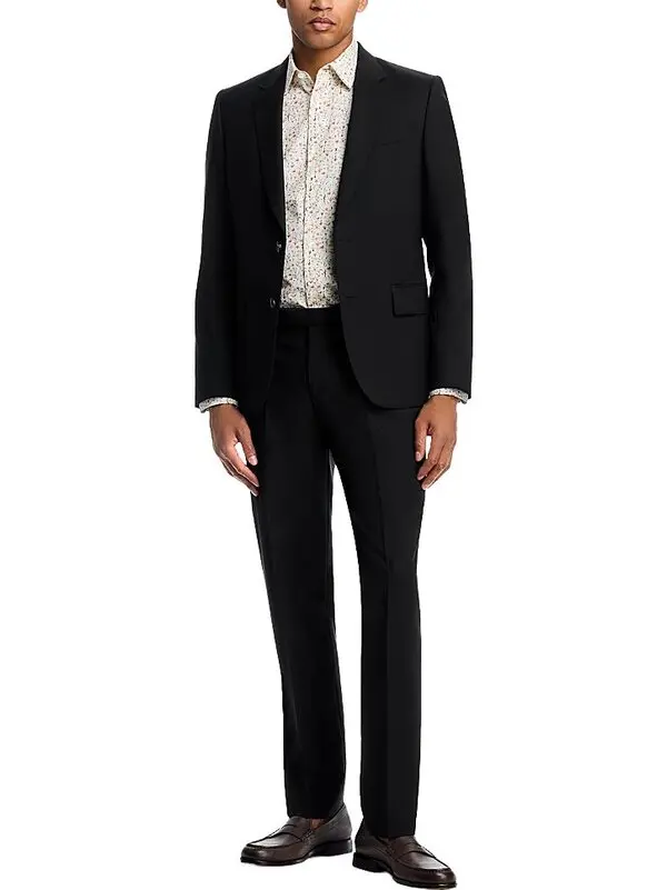 Paul Smith Soho Wool And Mohair Extra Slim Fit Suit - Black