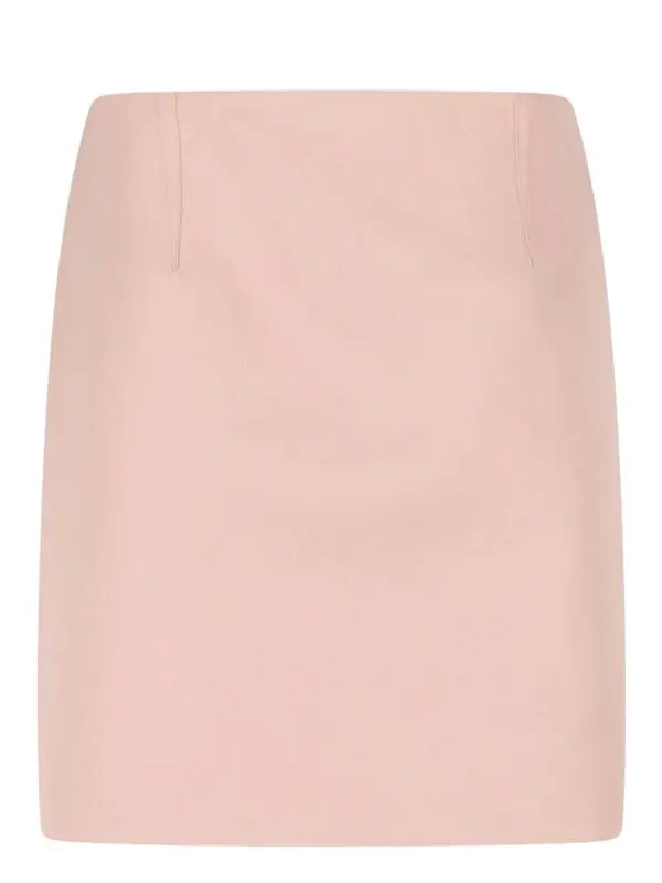 Chloé Satin Mini Skirt - Pink