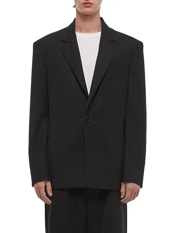 Helmut Lang Relaxed Fit Blazer - Black