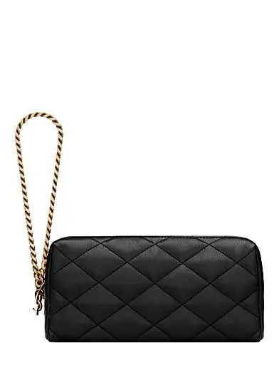 Saint Laurent Cassandre Bijou Pouch - Black