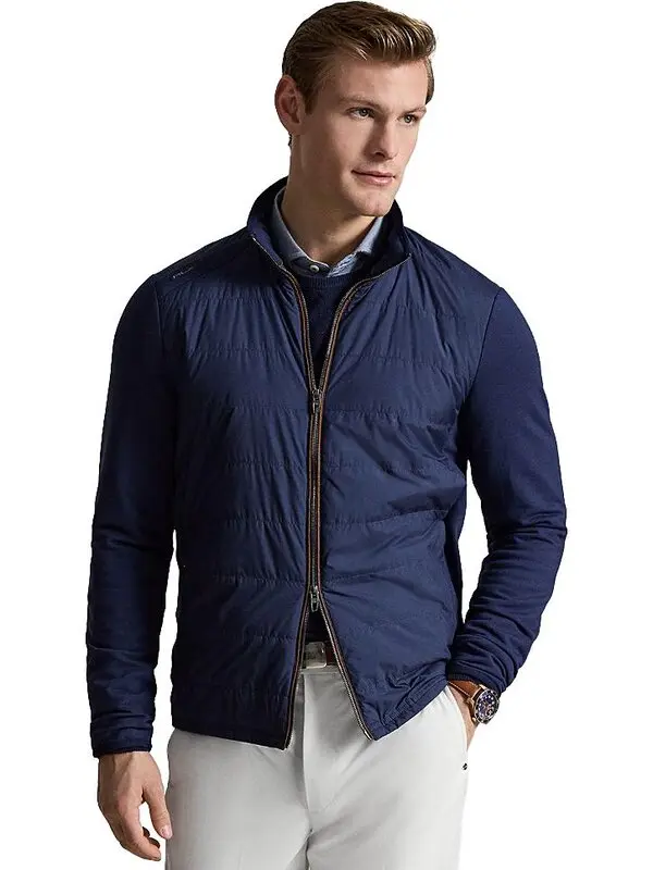 Polo Ralph Lauren Hybrid Mockneck Jacket - Navy
