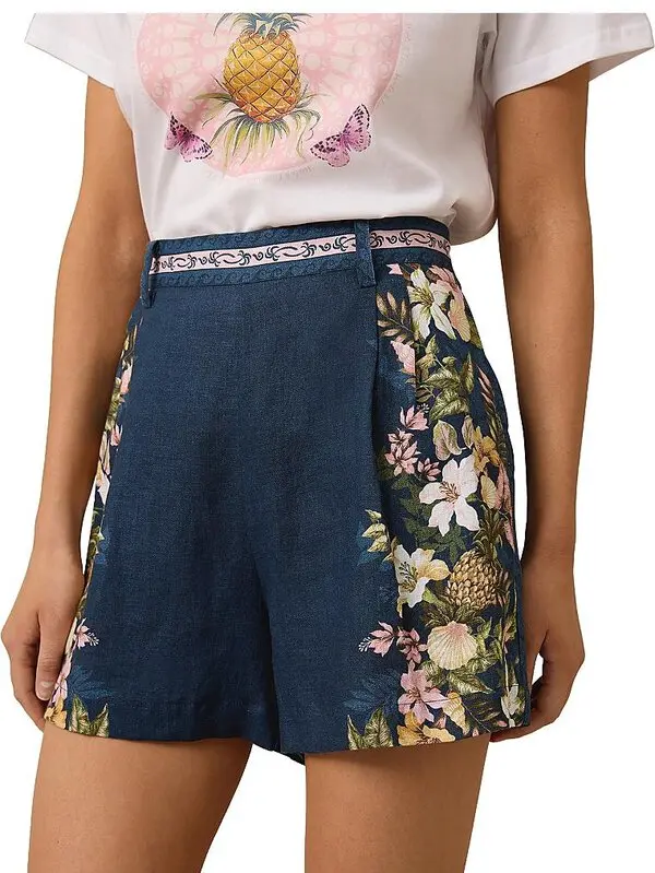 MONTE & LOU Linen Shorts - Maya