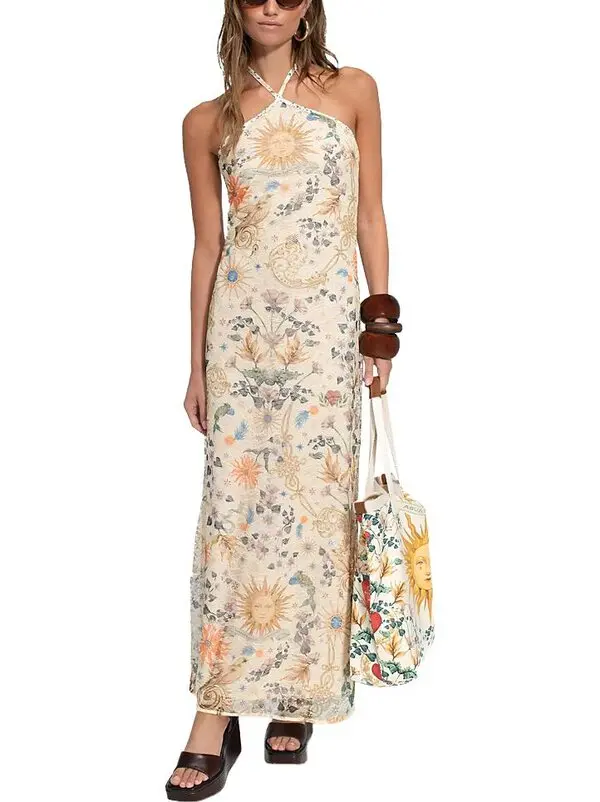 Agua Bendita Sari Solstice Maxi Dress - Multi