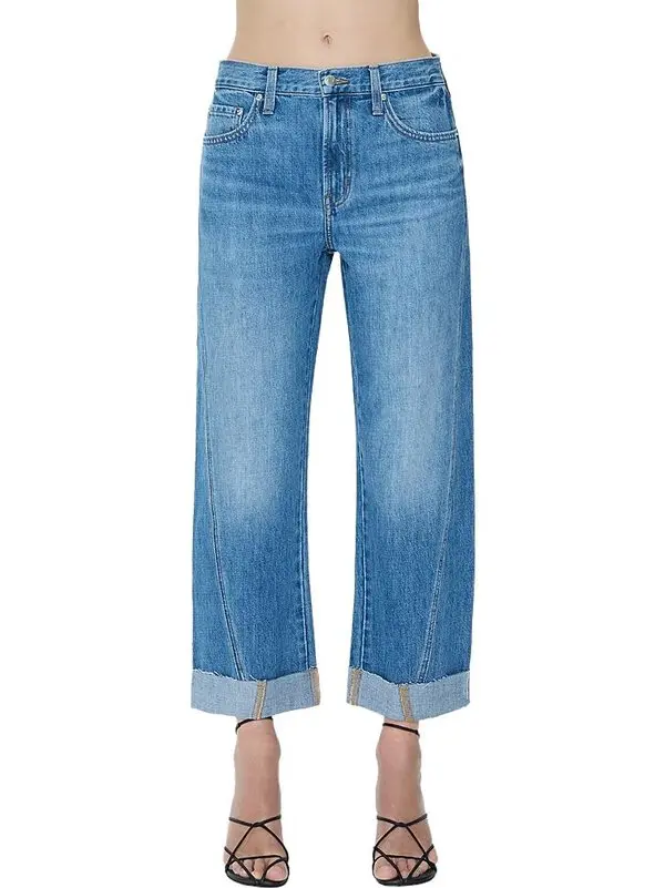 PISTOLA Kacey Mid-rise Boyfriend Jeans With Cuffs - Laguna