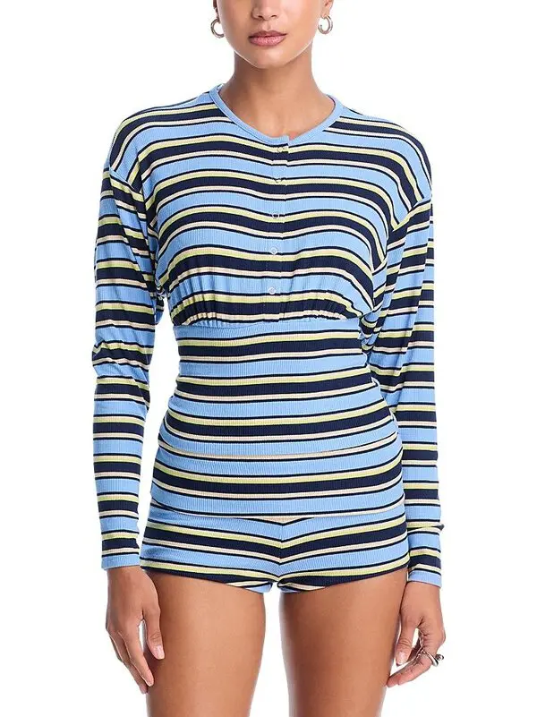 AFRM Selma Stripe Cardigan - Iris Stripe