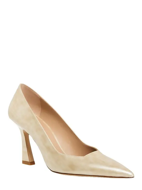 STUART WEITZMAN Vinnie 85 Pumps - Linen