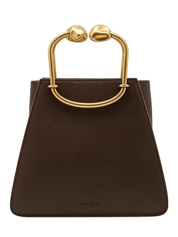 Cult Gaia Maxine Top Handle Bag - Luwak