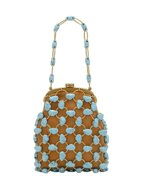 Cult Gaia Brielle Wristlet - Ibiza Turquoise
