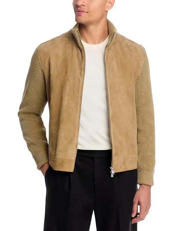 BOSS H Maven Jacket - Beige/ Khaki
