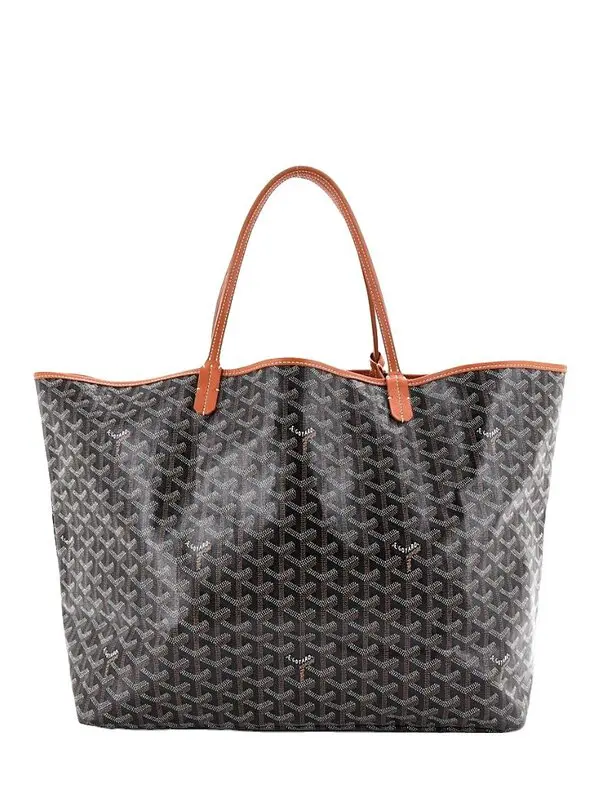 Goyard Gm Saint Louis Tote Coated Canvas - Brown