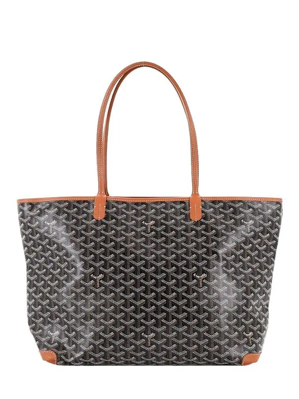 Goyard Mm Artois Tote Coated Canvas - Brown