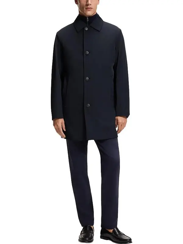 BOSS P-jared Point Collar Jacket - Dark Blue