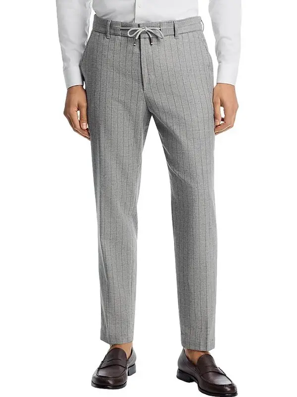BOSS C-perin Tapered Fit Pants - Silver
