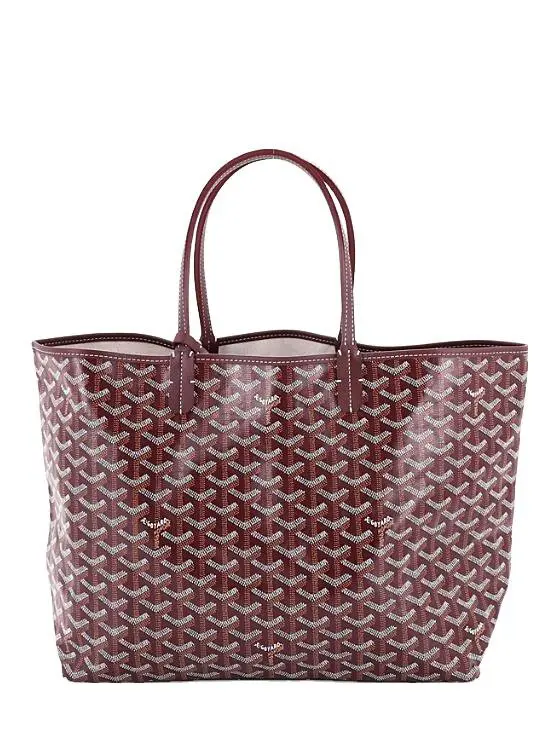GOYARD Saint Louis Pm Tote Coated Canvas - Purple