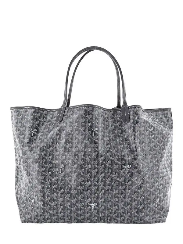 Goyard Gm Saint Louis Tote Coated Canvas - Gray