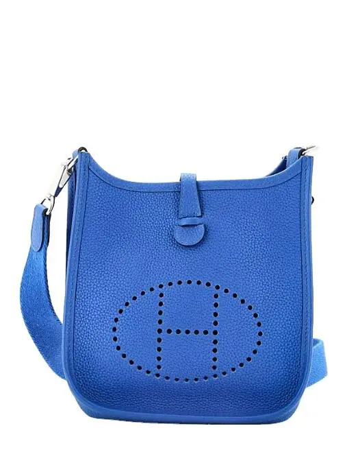 Hermès Tpm Evelyne Bag Gen Iii Maurice - Blue