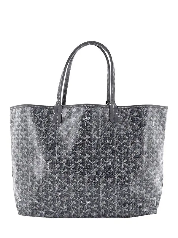 Goyard Pm Saint Louis Coated Canvas Tote - Gray
