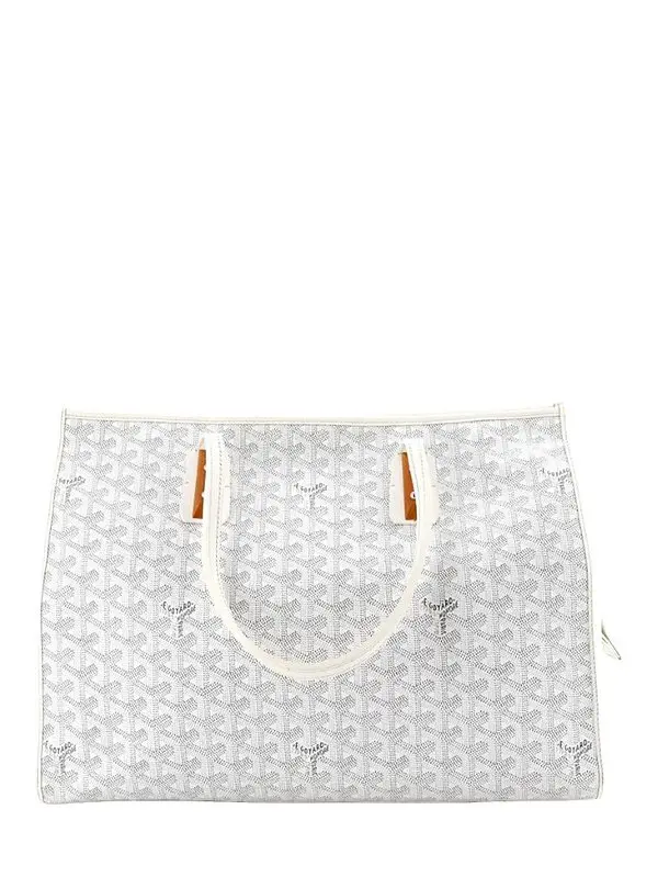 GOYARD Marquises Bag Coated Canvas - White