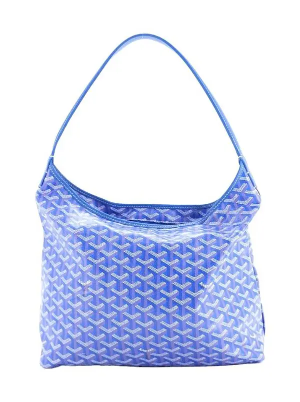GOYARD Boheme Hobo Coated Canvas - Blue