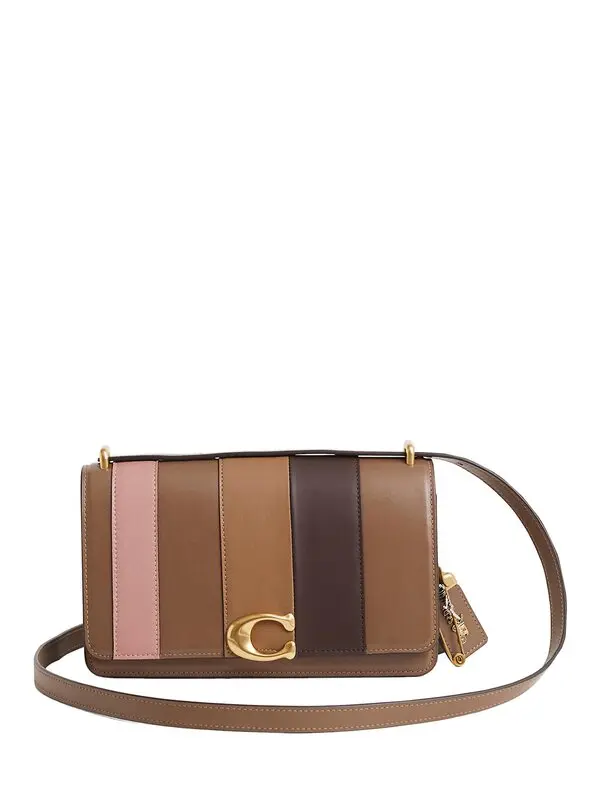 COACH Upcrafted Bandit Shoulder Bag - Brass/dark Stone