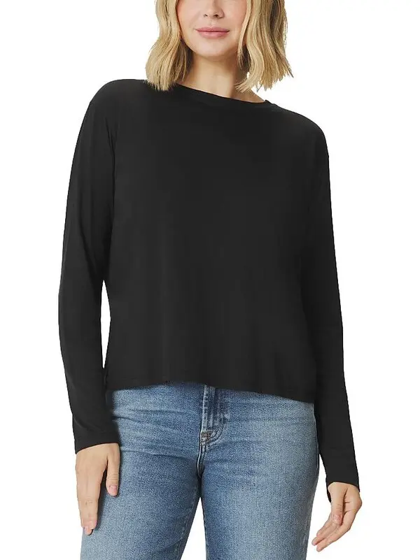 Splendid Lila Crewneck Tee - Black