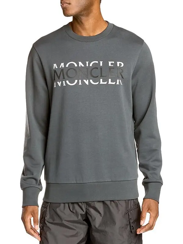 Moncler Logo Sweatshirt - Grey