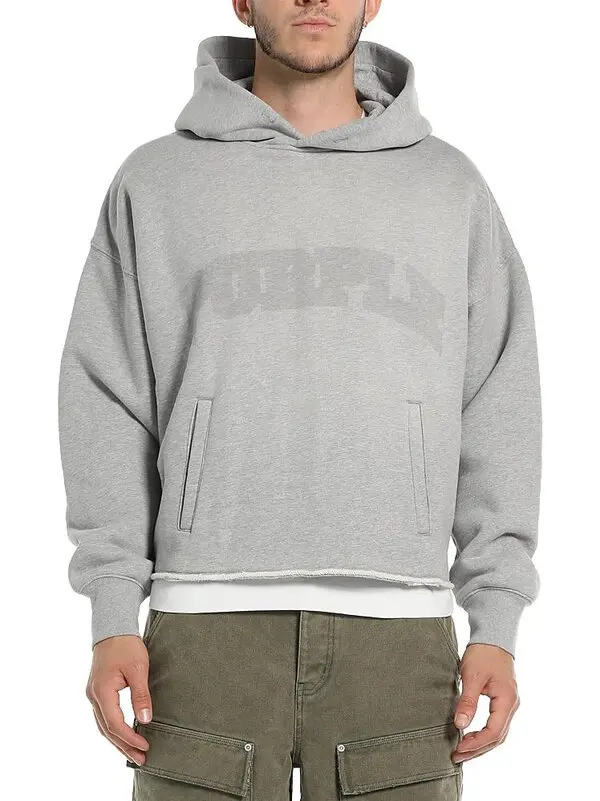 PURPLE BRAND Heavyweight Fleece Hoodie - Grey