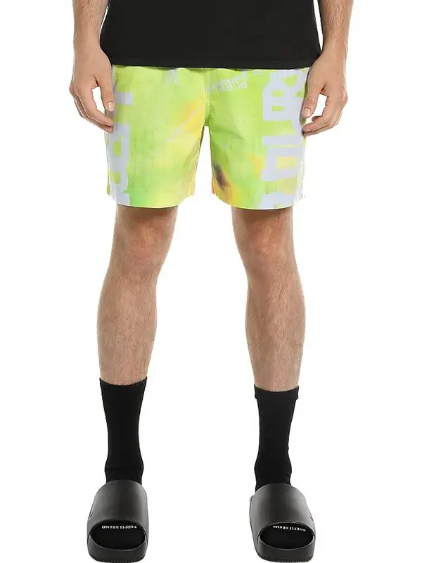 PURPLE BRAND All Round Shorts - Yellow