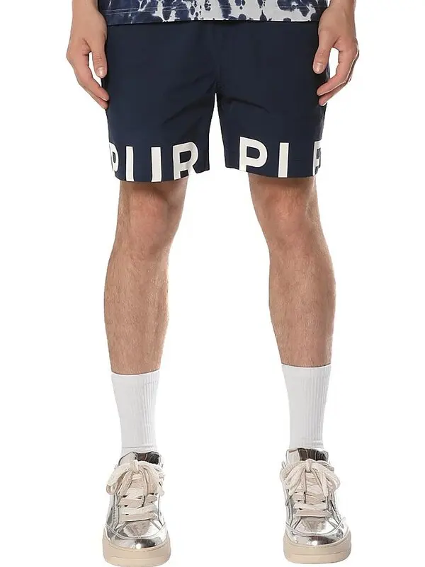 PURPLE BRAND All Round 5.75" Shorts - Navy