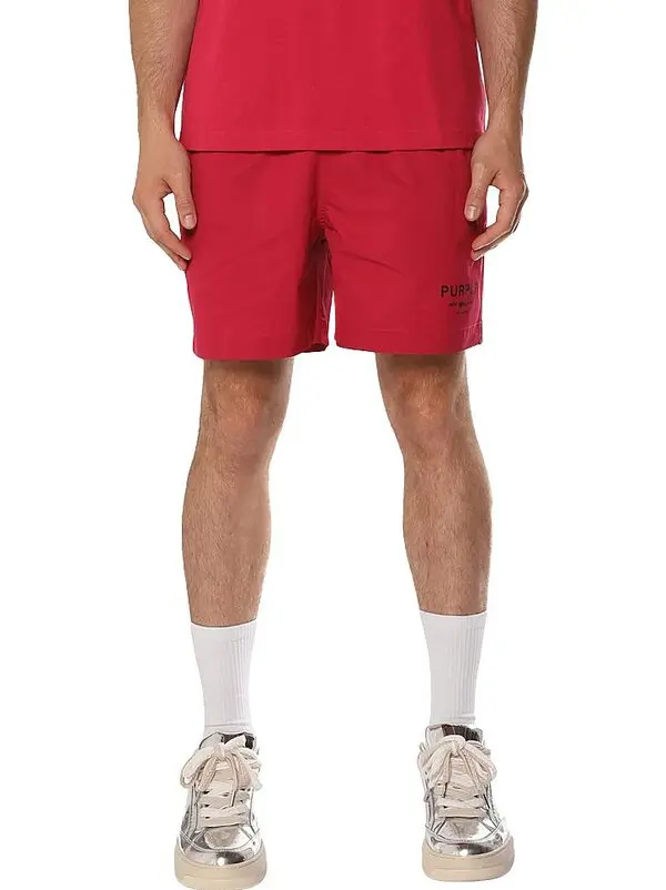 PURPLE BRAND 5.75 All Round Shorts - Red