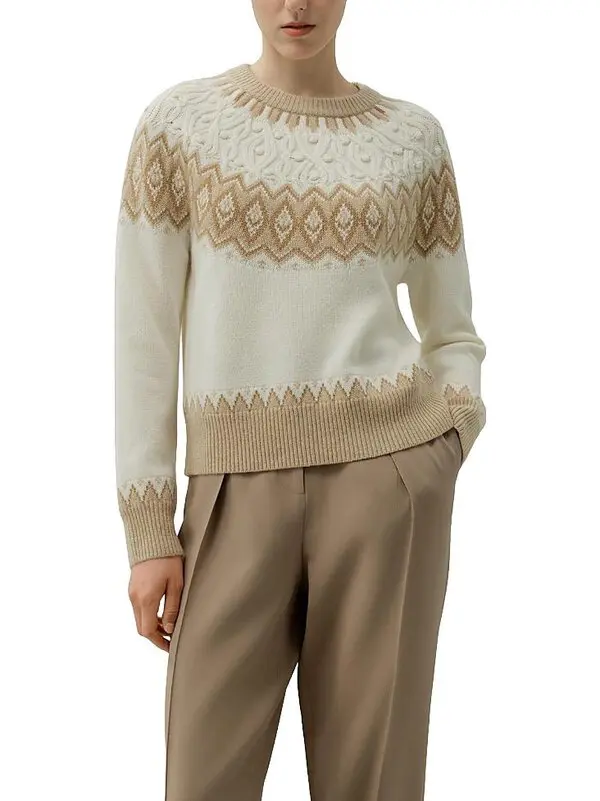 Lilysilk Sweater - Fair Isle