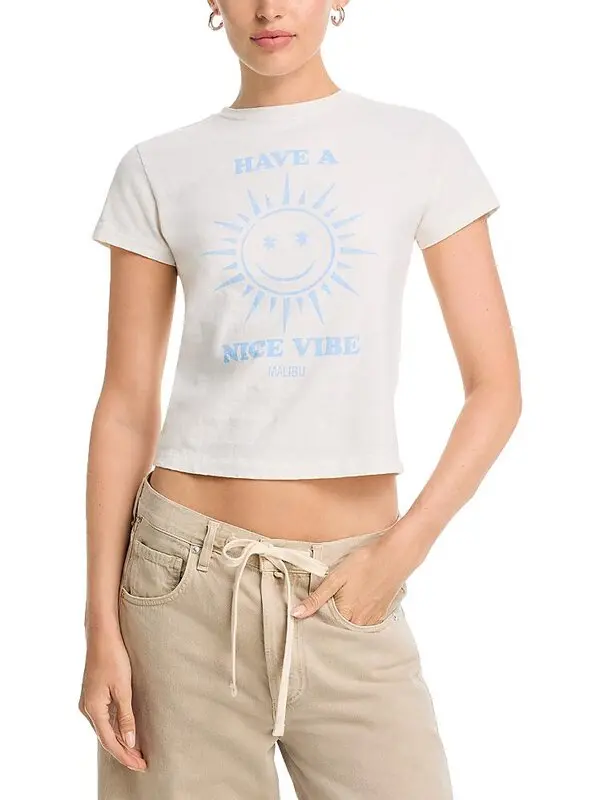 RE/DONE Classic Graphic T-shirt - Vintage White