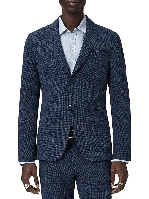 John Varvatos Allen Blazer - Oiled Blue